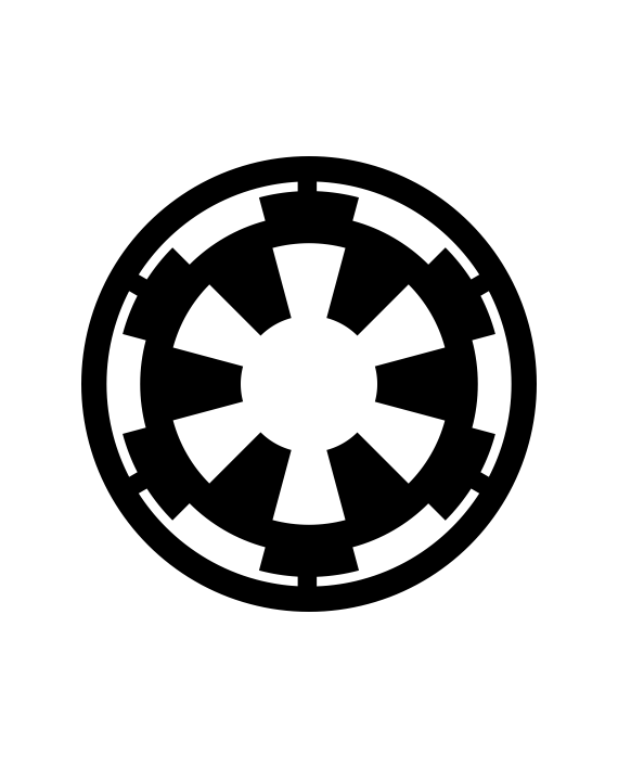 Pegatina Imperio Galáctico – Star Wars – SW7 – adhesivosNatos