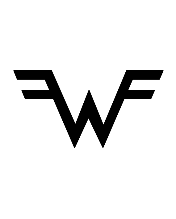 Pegatina Weezer Logo – adhesivosNatos