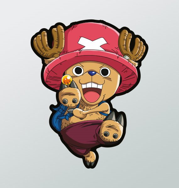 Pegatina Chopper – One Piece – adhesivosNatos