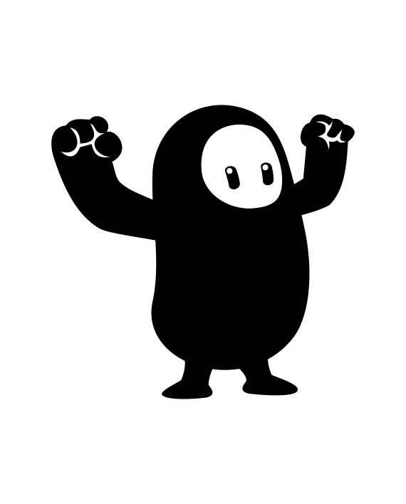 Pegatina Fall Guys Personaje – adhesivosNatos