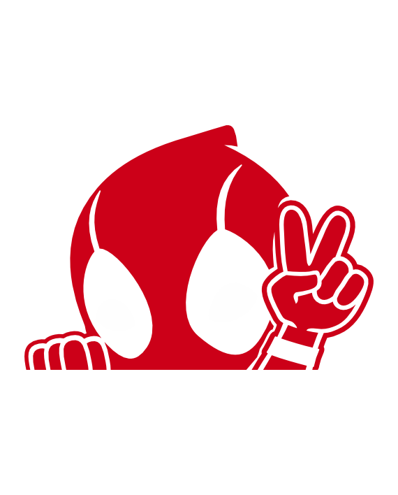 Pegatina DeadPool – Asomaos – adhesivosNatos